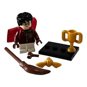 Unbranded | Toys | Harry Potter Quidditch Uniform Mini Figure Golden ...